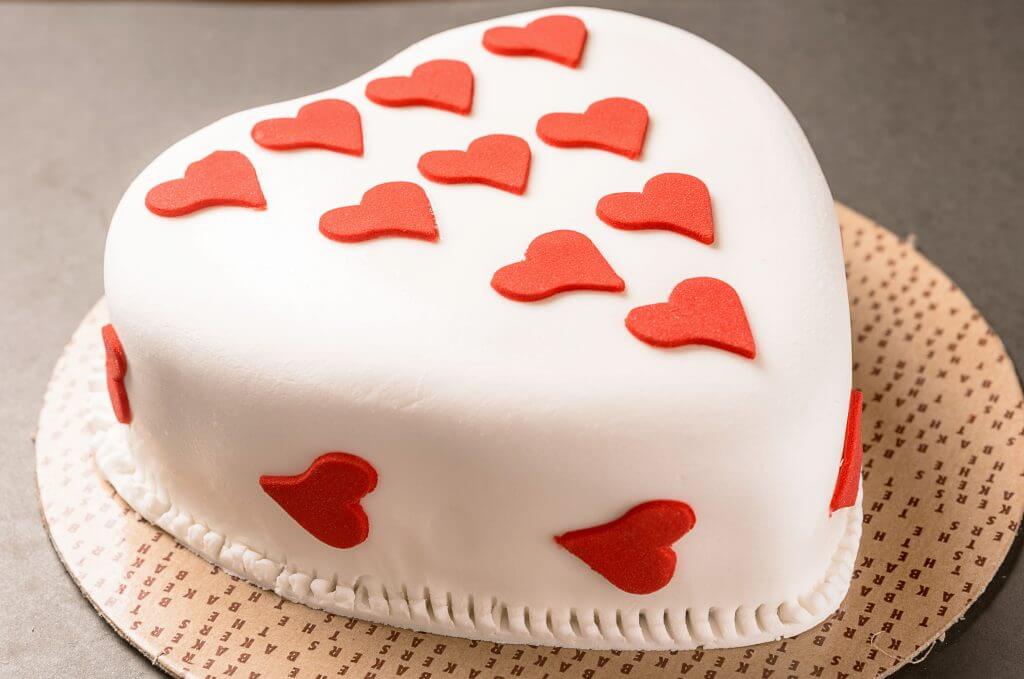 Torta Love Forever Branca - The Bakers